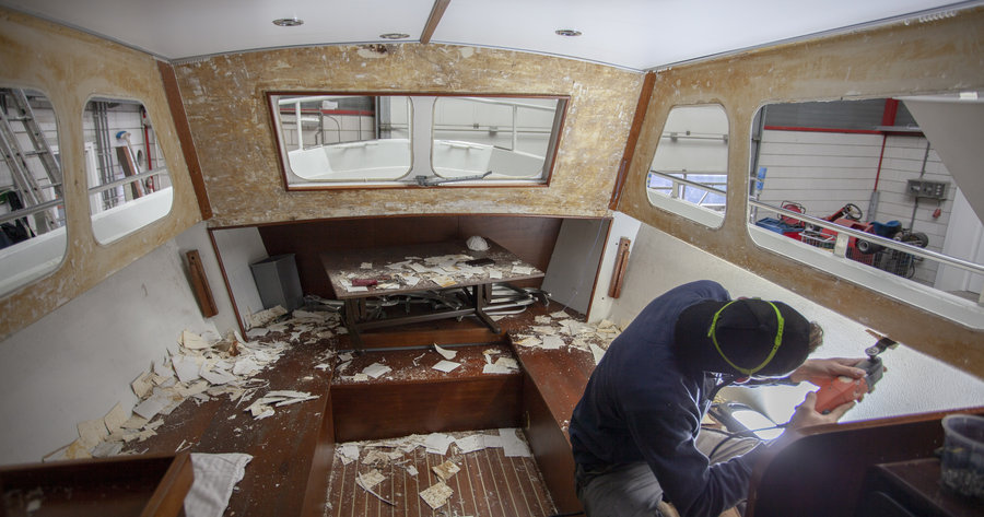 Winterwerk | Yachtcharter De Schiffart